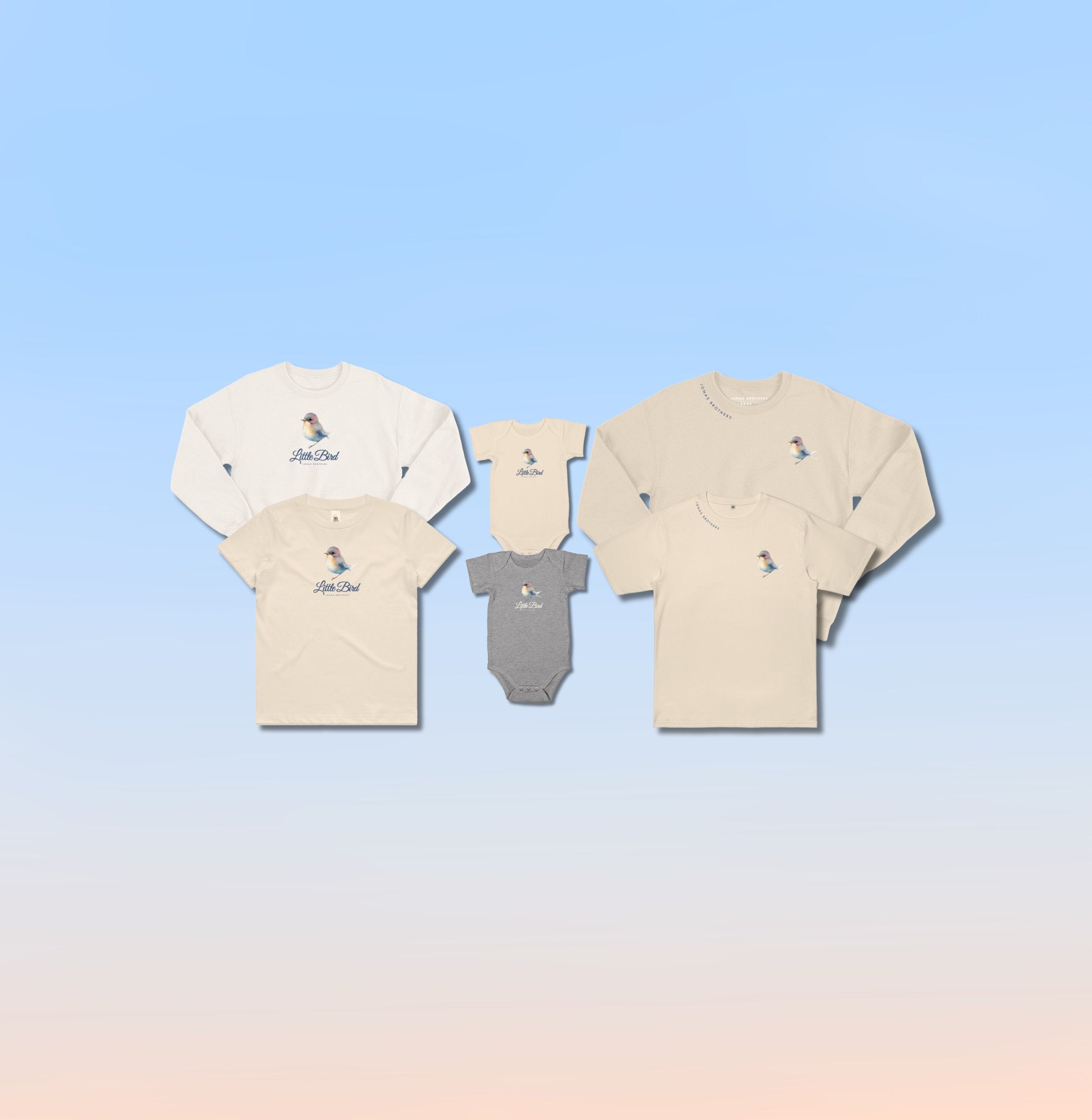 LITTLE BIRD Collection | THE MERCH | Jonas Brothers