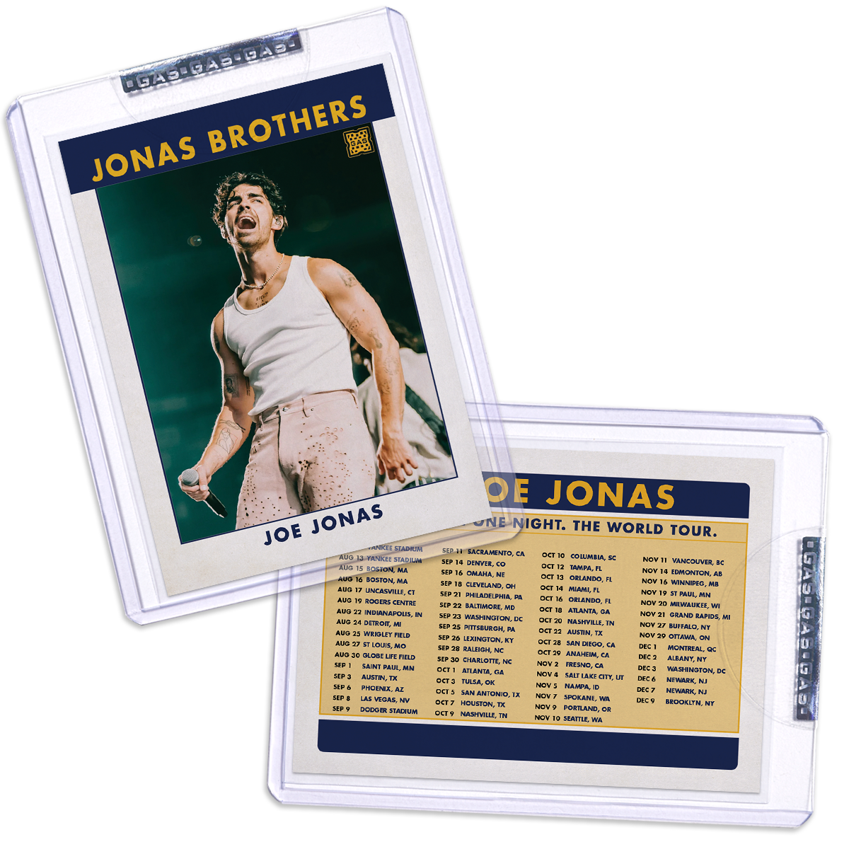 Joe Jonas Trading Card # 5 – Jonas Brothers