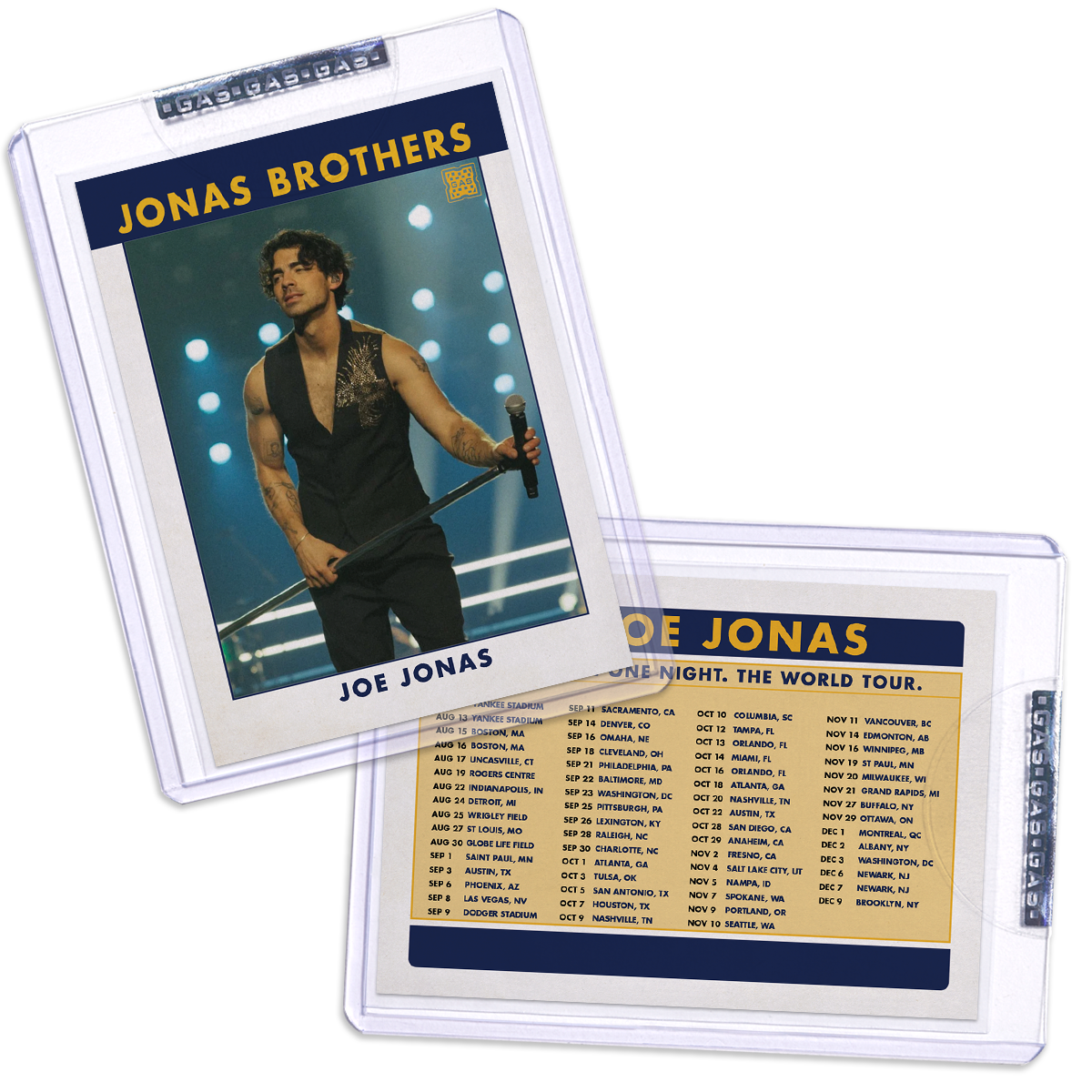 Joe Jonas Trading Card 7 Jonas Brothers