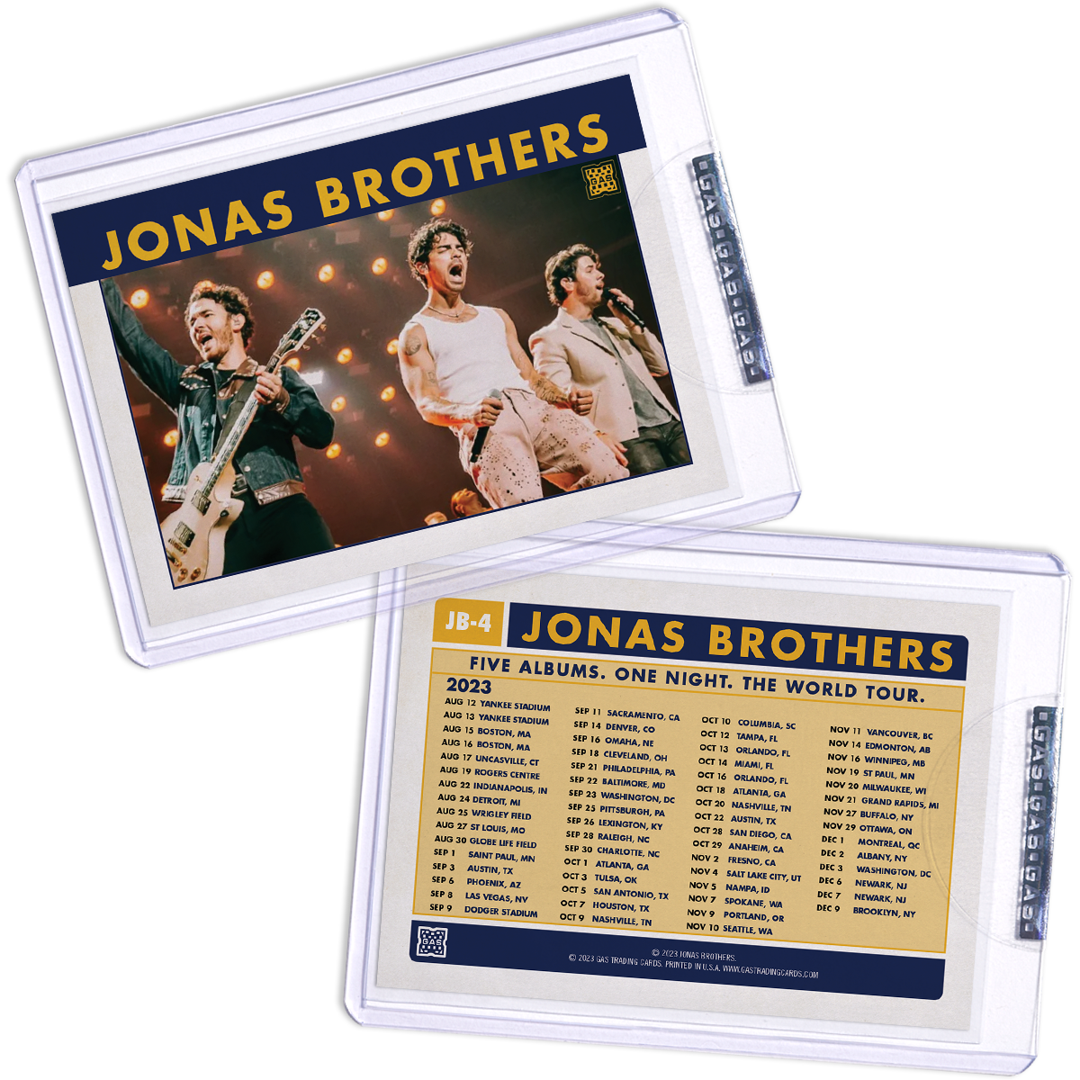 Jonas Brothers Trading Card #4