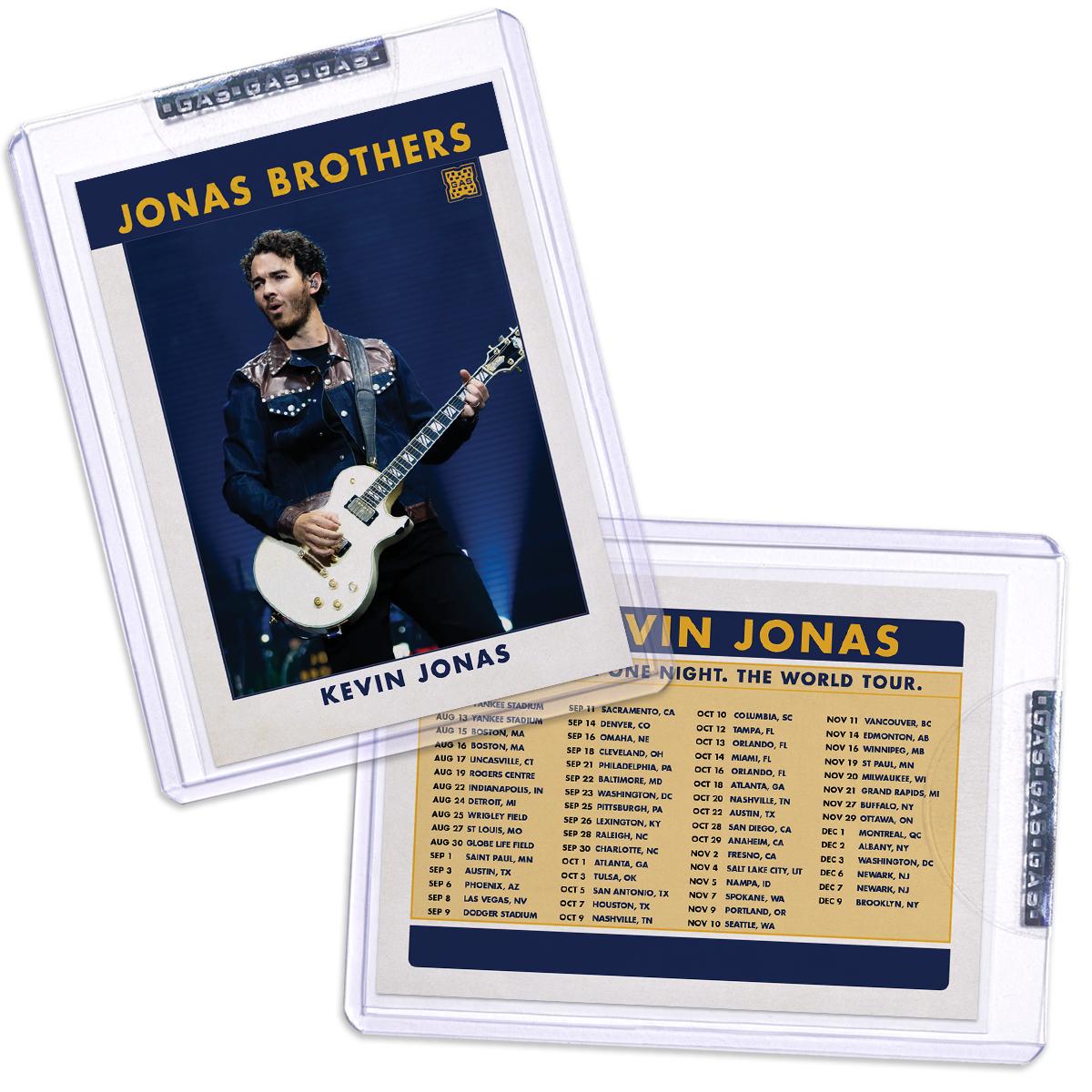 Kevin Jonas Trading Card # 7 – Jonas Brothers