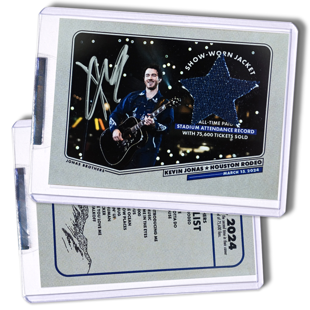 SIGNED - Houston Rodeo Trading Card - Kevin – Jonas Brothers